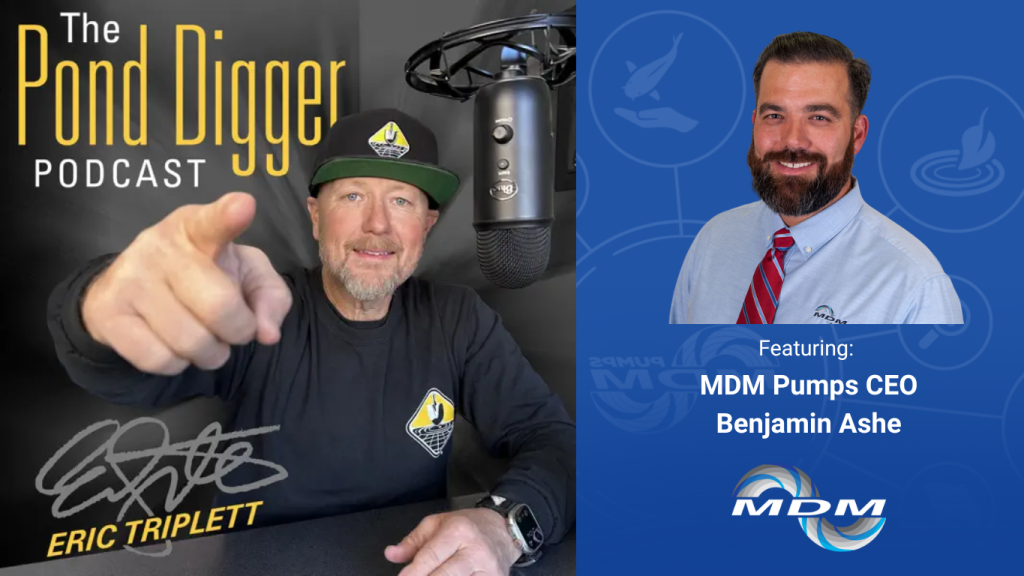 MDM Pumps Featured on the Pond Digger Podcast | MDM, Inc.
